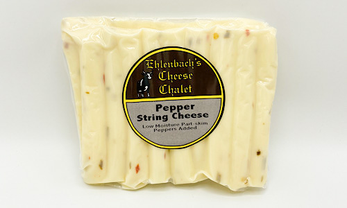 12 oz Pepper String Cheese - Ehlenbach's